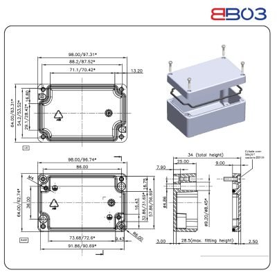 IP Rated Aluminium Enclosure Box In India